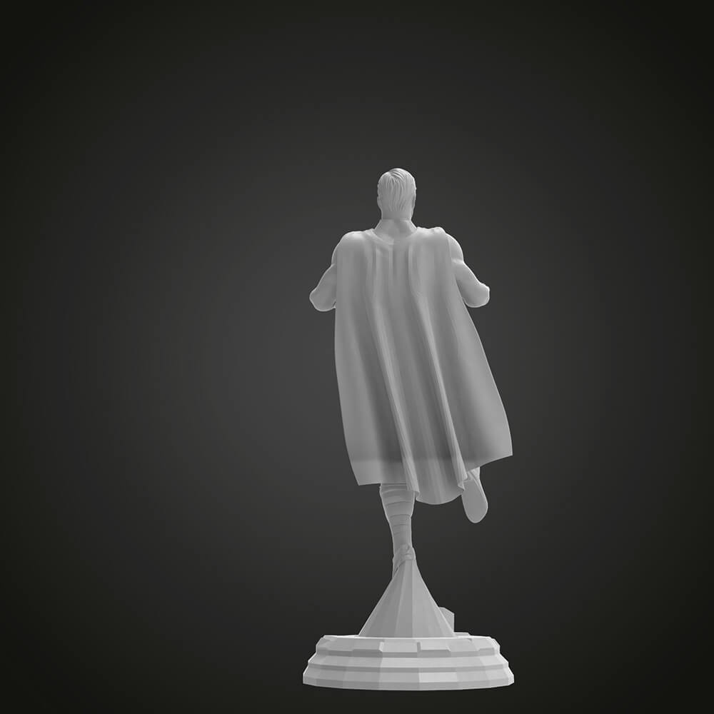 Classic Superman - 3D Model by 3DPrintingDesigner