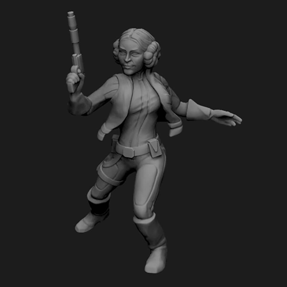 Commander Cinnabon - 3D Model by 3DPrintingDesigner