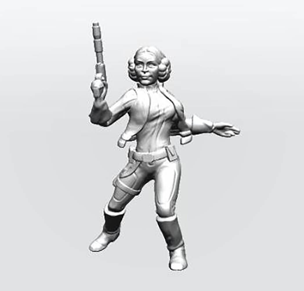 Commander Cinnabon - 3D Print Model by 3DPrintingDesigner
