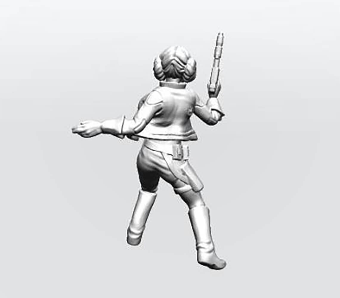 Commander Cinnabon - 3D Print Model by 3DPrintingDesigner