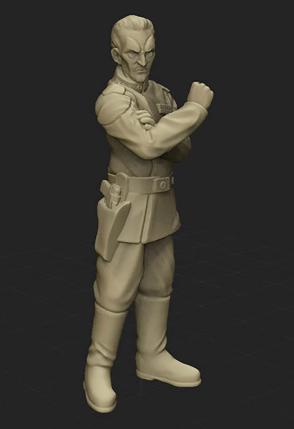 Cunning Admiral - 3D Model by 3DPrintingDesigner