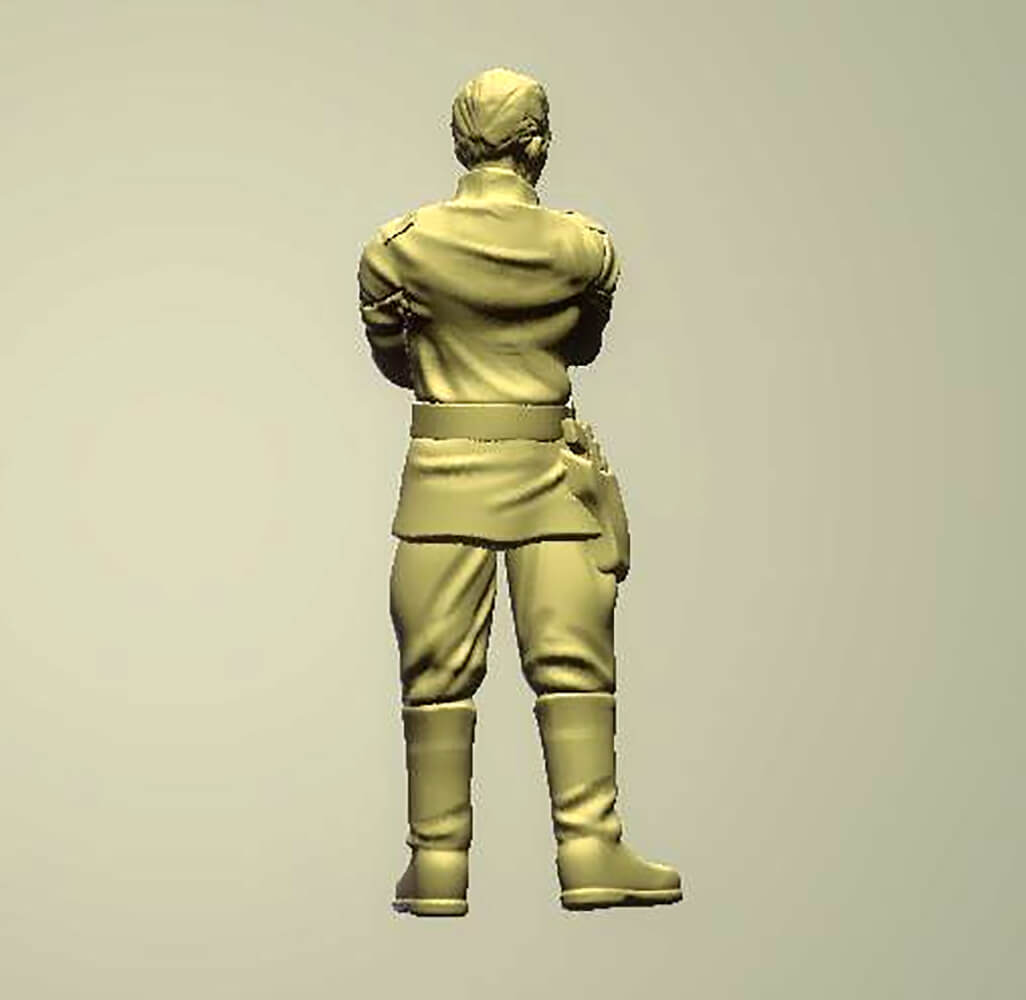 Cunning Admiral - 3D Print Model by 3DPrintingDesigner