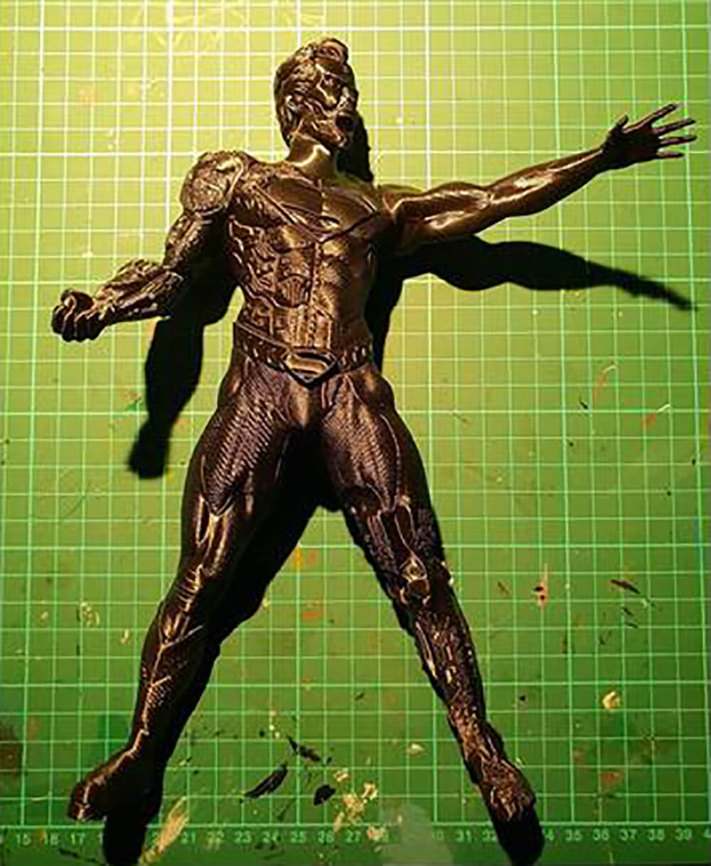 Cyborg Superman - 3D Print Model by 3DPrintingDesigner