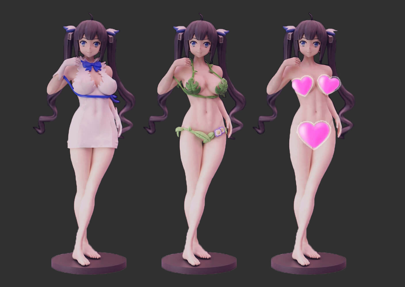 Danmachi - Hestia 3D Model by 3DPrintingDesigner