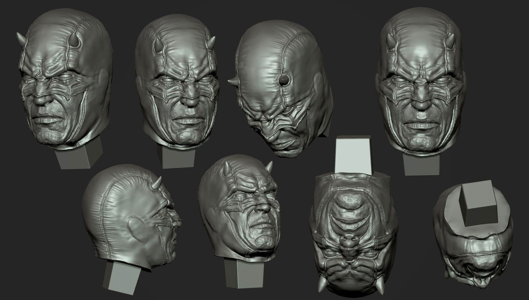 Daredevil Bust - 3D Print Model by 3DPrintingDesigner
