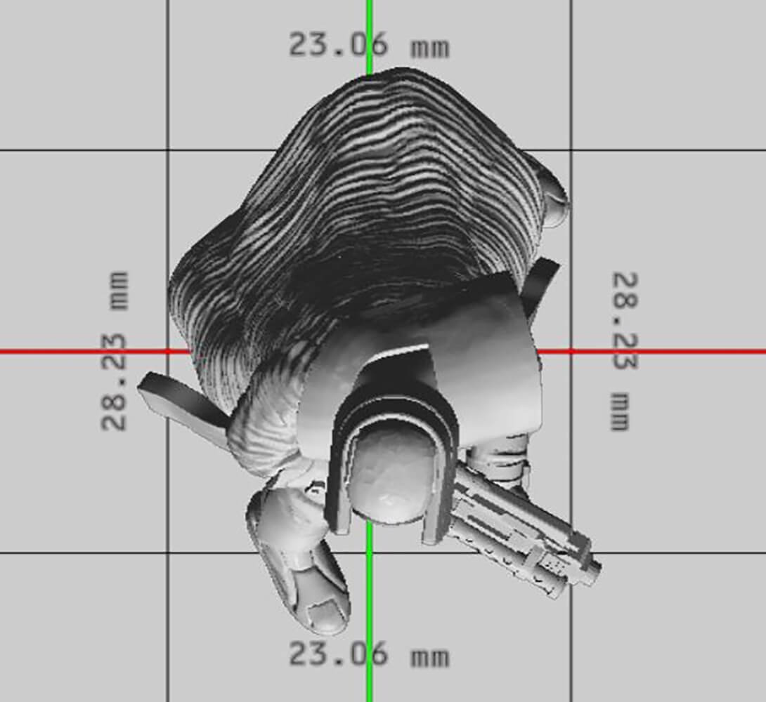 Dark Warrior Blaster - 3D Model by 3DPrintingDesigner
