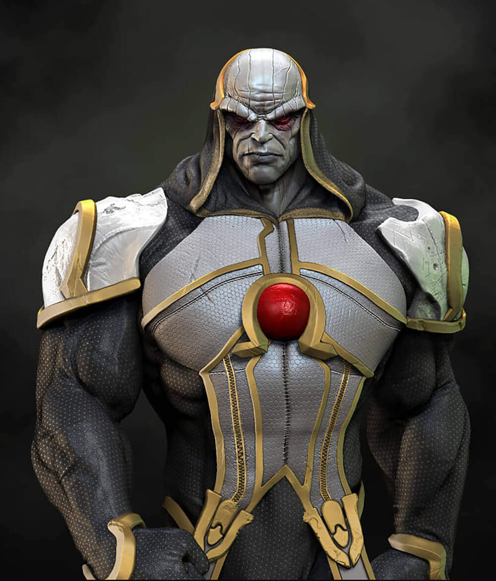 Darkseid Justice League - 3D Model by 3DPrintingDesigner