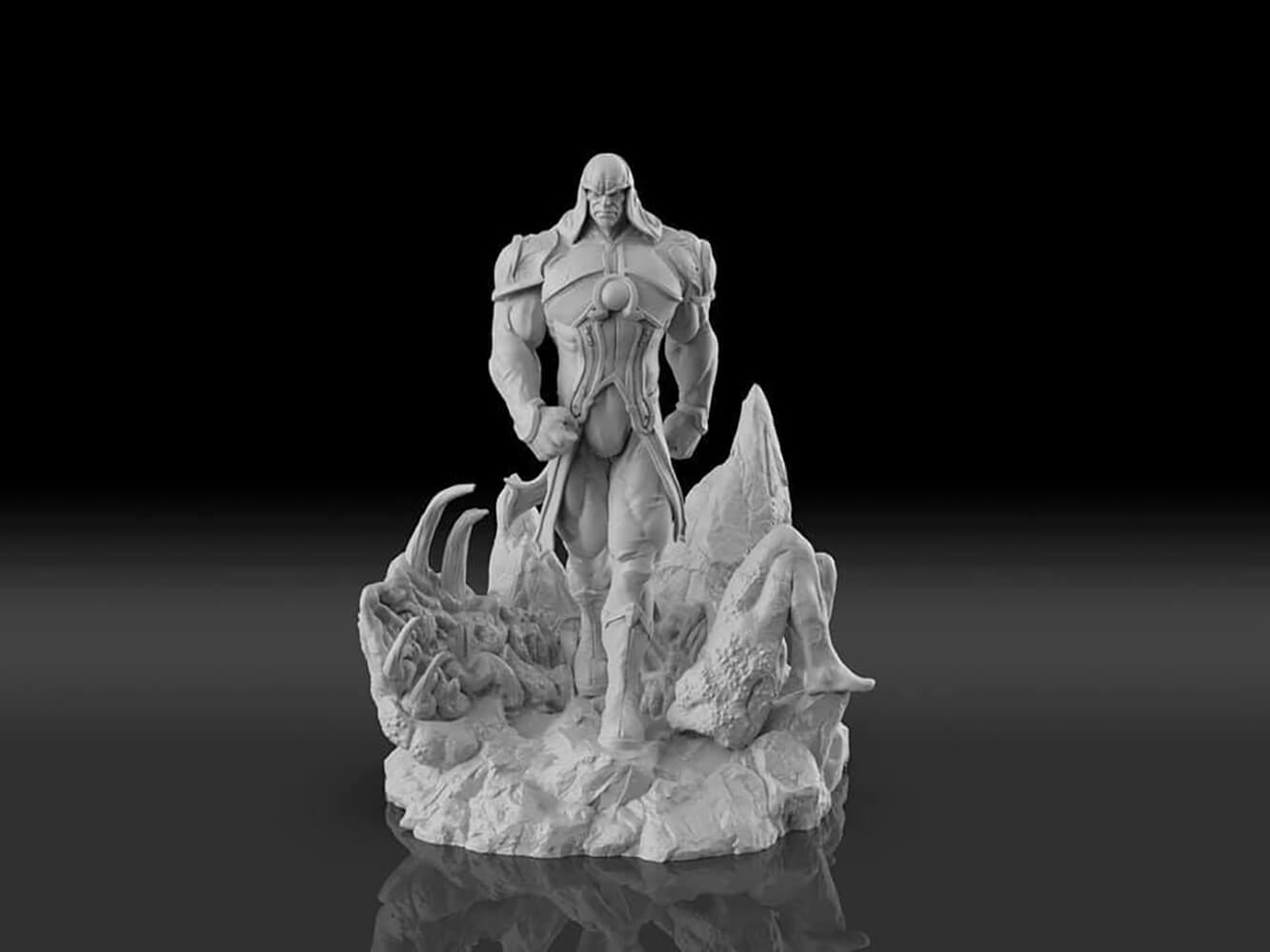 Darkseid Justice League - 3D Model by 3DPrintingDesigner