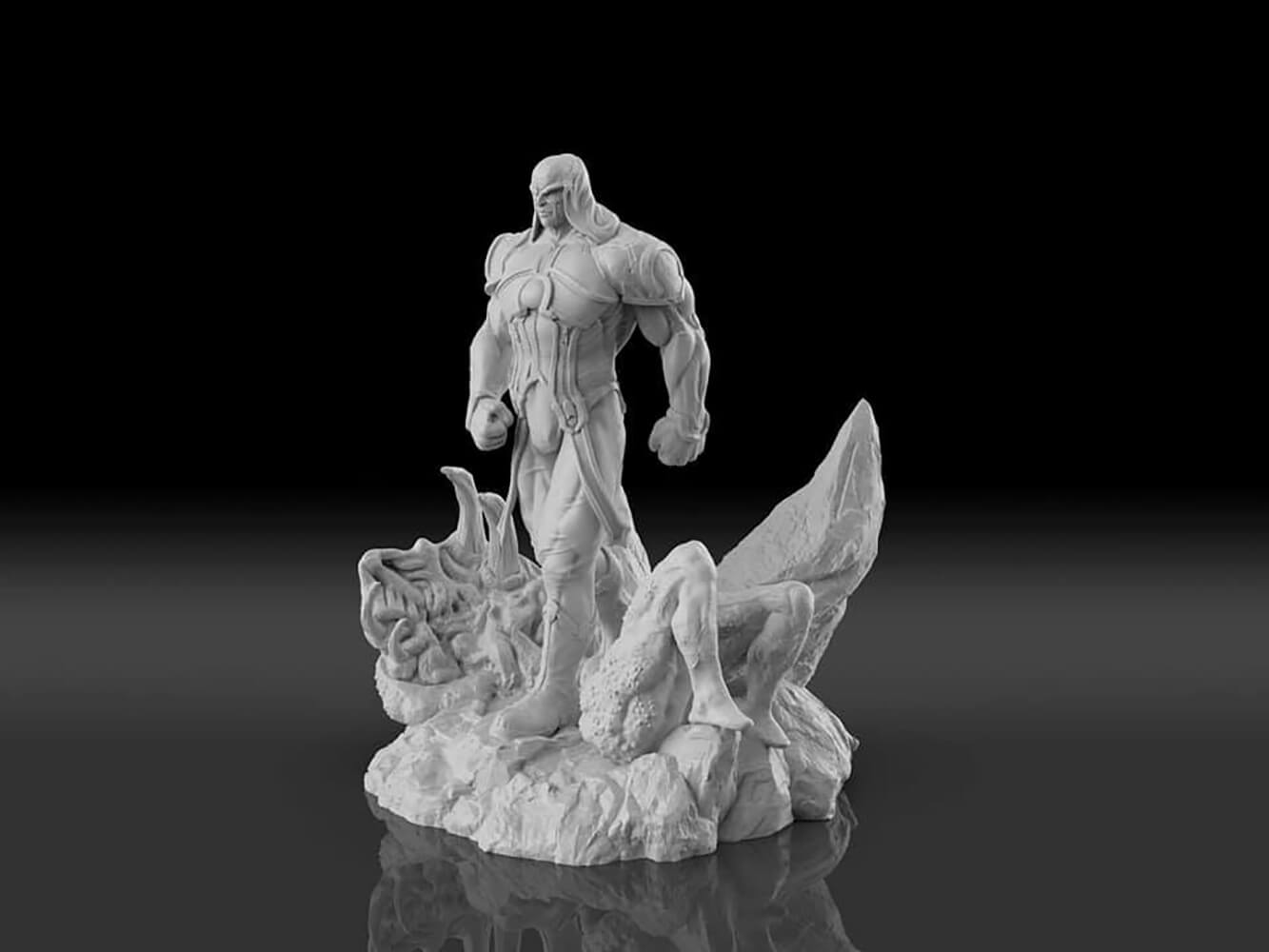 Darkseid Justice League - 3D Model by 3DPrintingDesigner