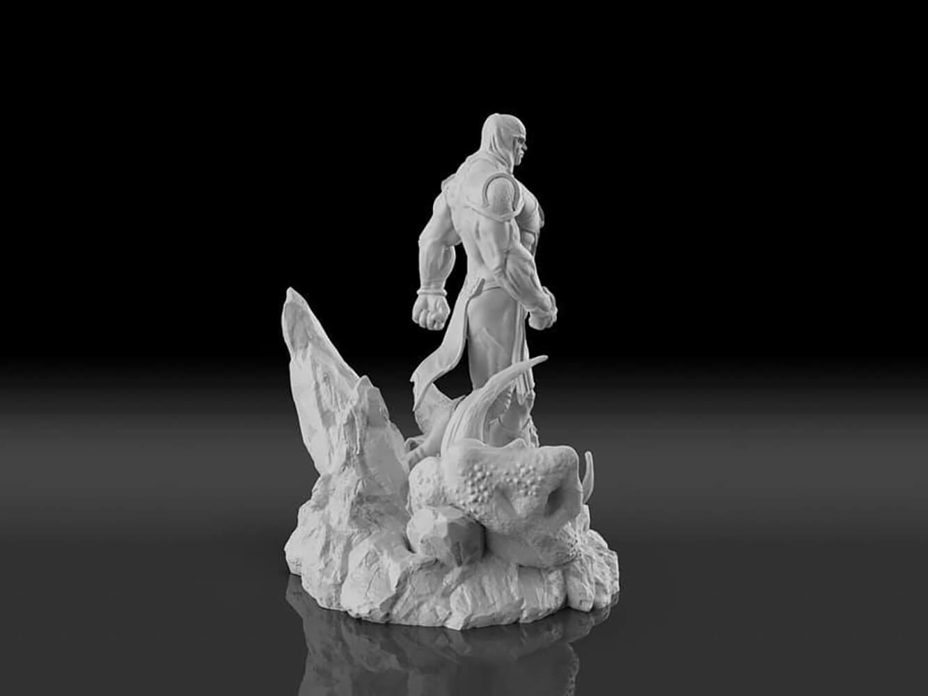 Darkseid Justice League - 3D Model by 3DPrintingDesigner