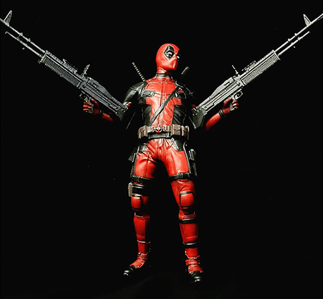 Deadpool Statue - 3D Model by 3DPrintingDesigner