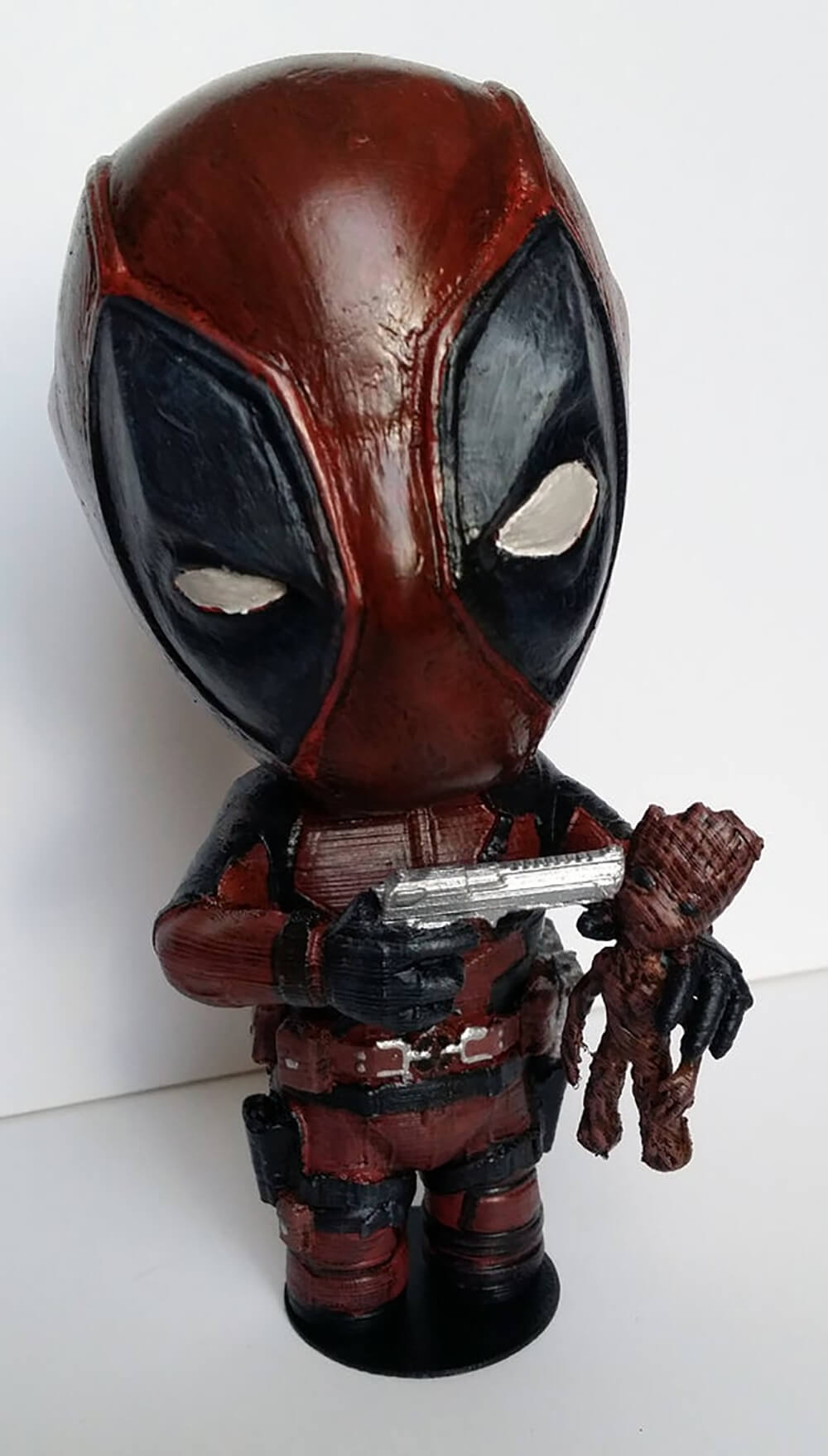 Deadpool Vs Groot - 3D Model by 3DPrintingDesigner