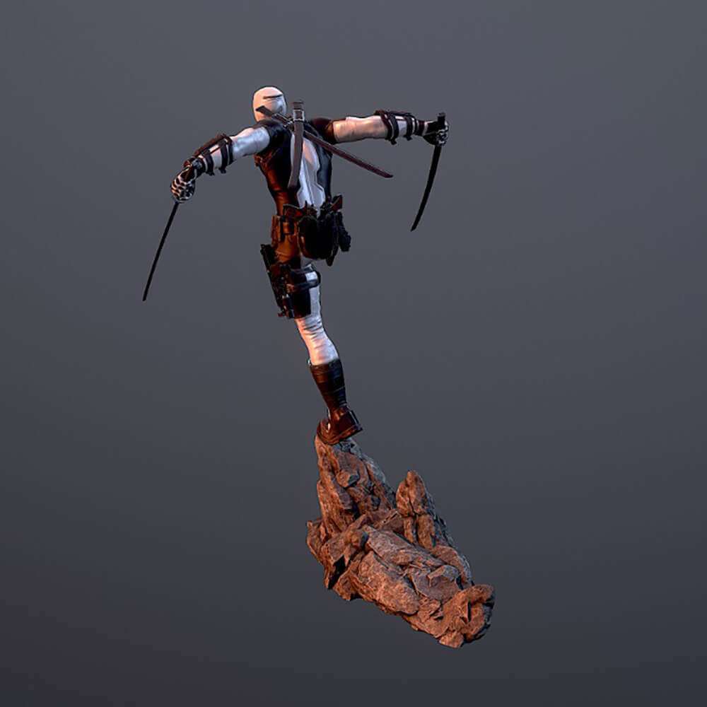 Deadpool X-Force 3D Print Model by 3DPrintingDesigner