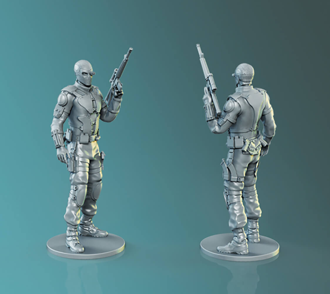 Deadshot (Deadshot) - 3D Model by 3DPrintingDesigner