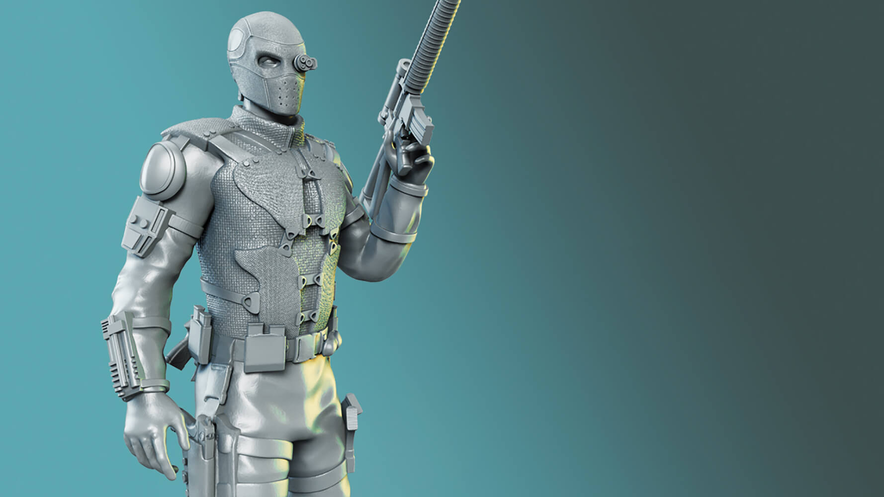 Deadshot (Deadshot) - 3D Model by 3DPrintingDesigner