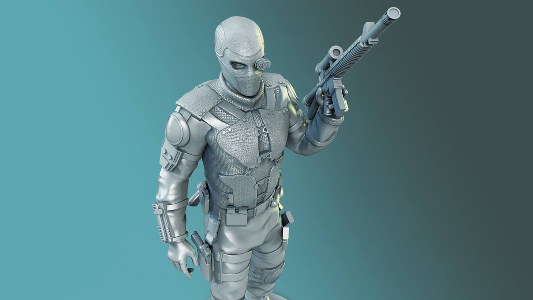 Deadshot (Deadshot) - 3D Model by 3DPrintingDesigner
