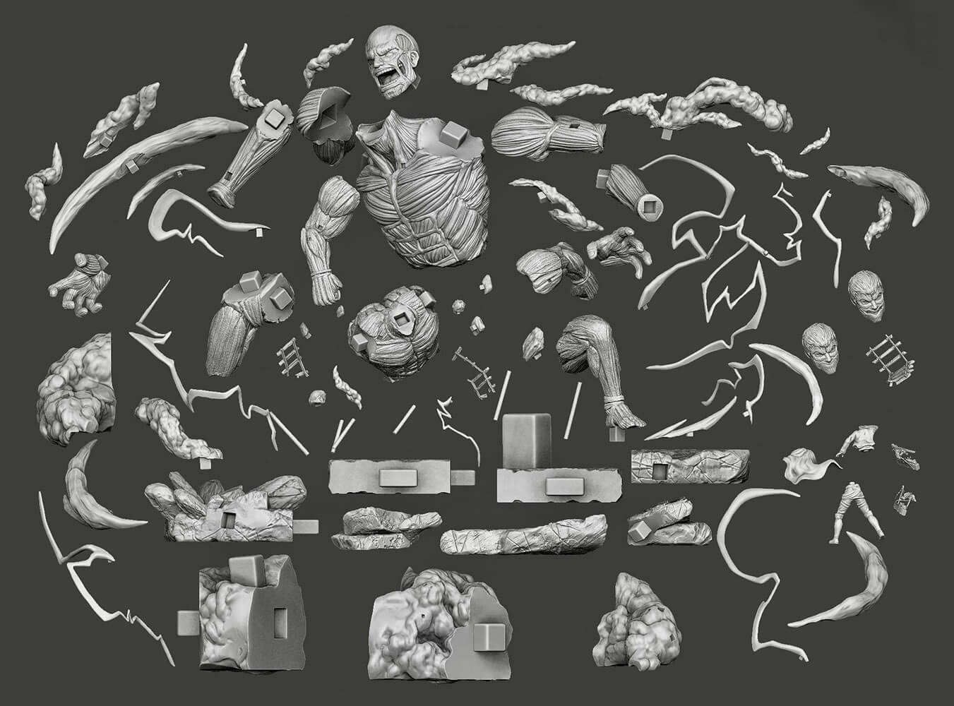 DeathStroke Figurines - 3D Print Model by 3DPrintingDesigner