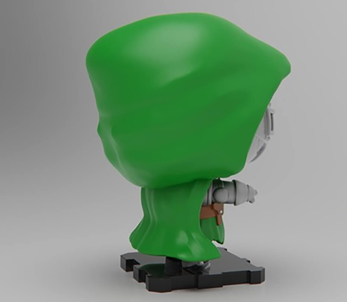 Doctor Doom Funko - 3D Model by 3DPrintingDesigner
