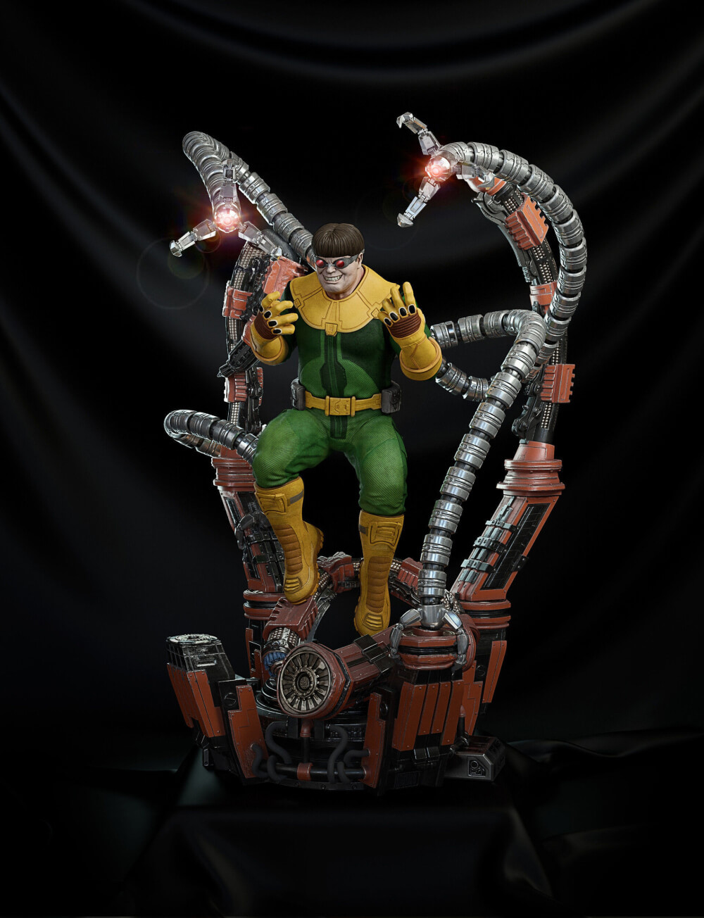Doctor Octopus - 3D Print Model by 3DPrintingDesigner