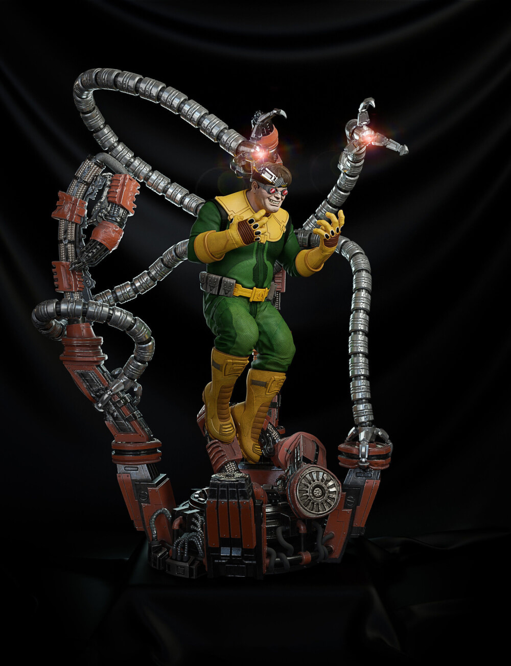 Doctor Octopus - 3D Print Model by 3DPrintingDesigner