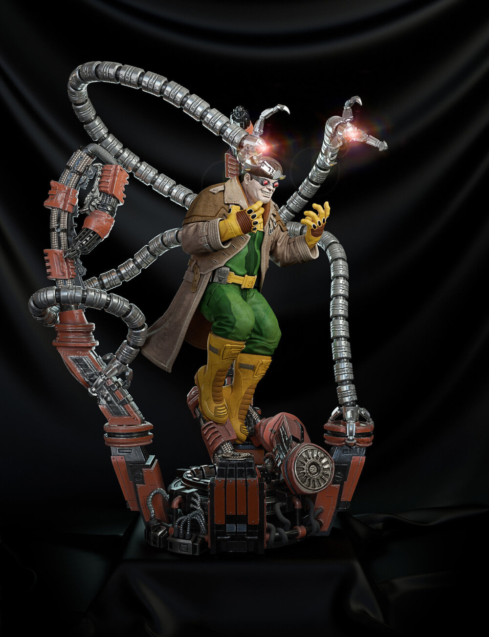 Doctor Octopus - 3D Print Model by 3DPrintingDesigner