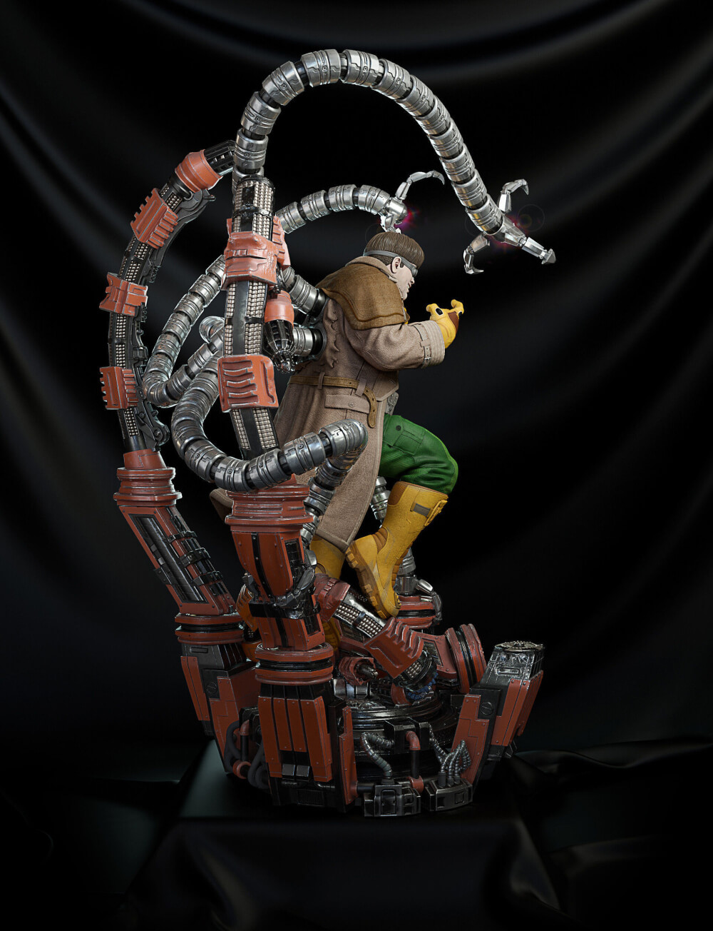 Doctor Octopus - 3D Print Model by 3DPrintingDesigner