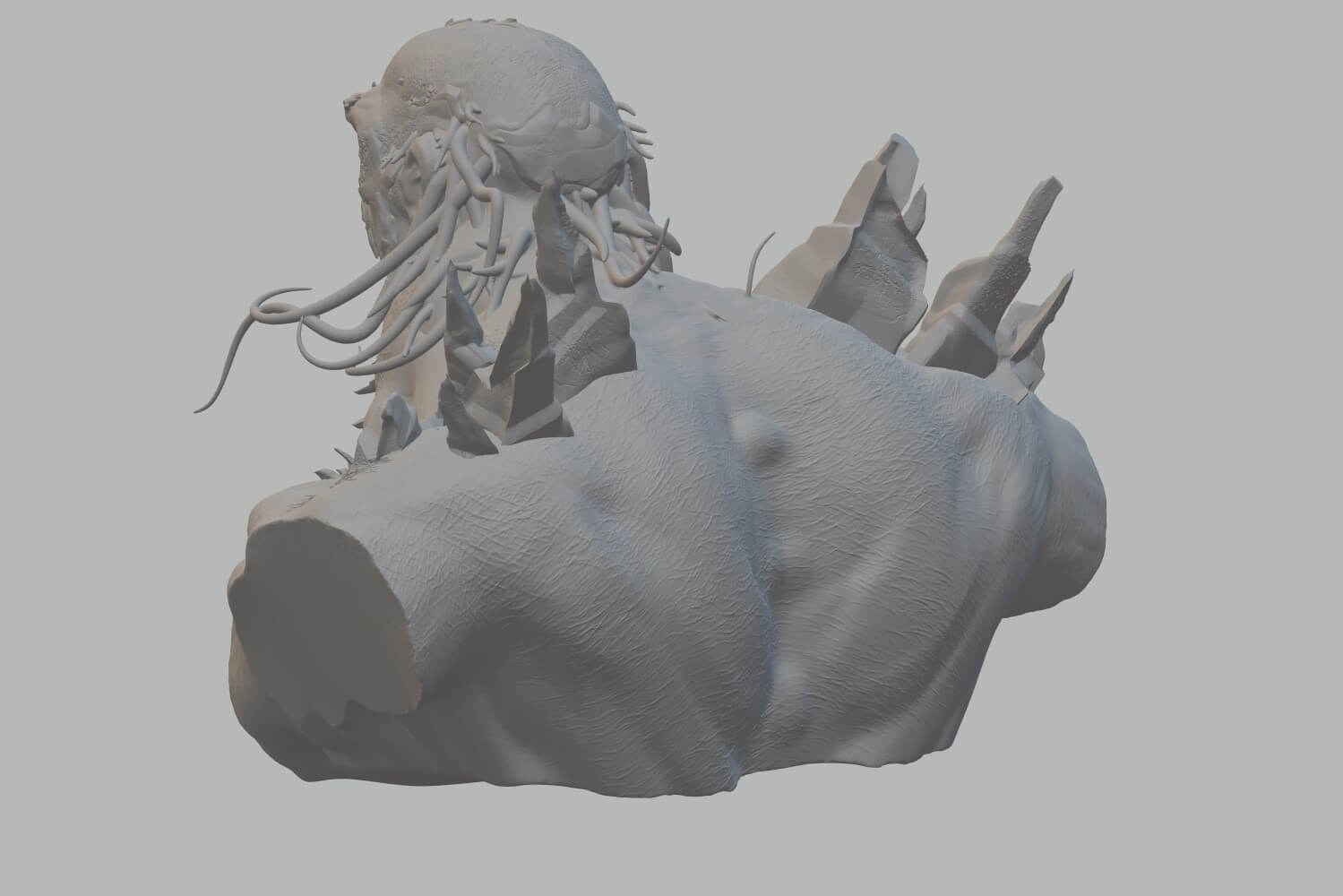 Doomsday Bust - 3D Print Model by 3DPrintingDesigner