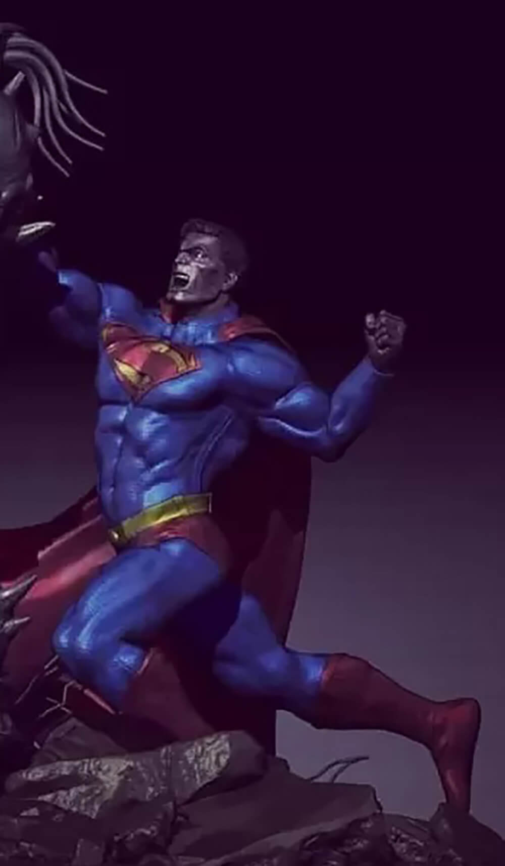Doomsday Vs Superman - 3D Model by 3DPrintingDesigner
