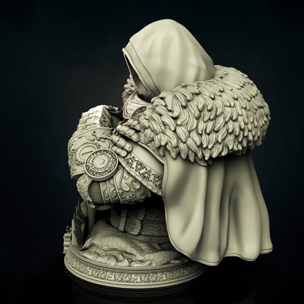 Dr Doom Bust - 3D Print Model by 3DPrintingDesigner