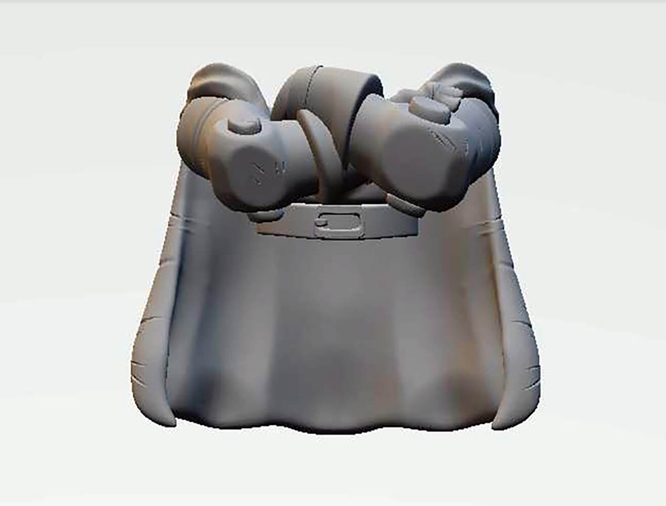 Dr Doom Chibi - 3D Model by 3DPrintingDesigner