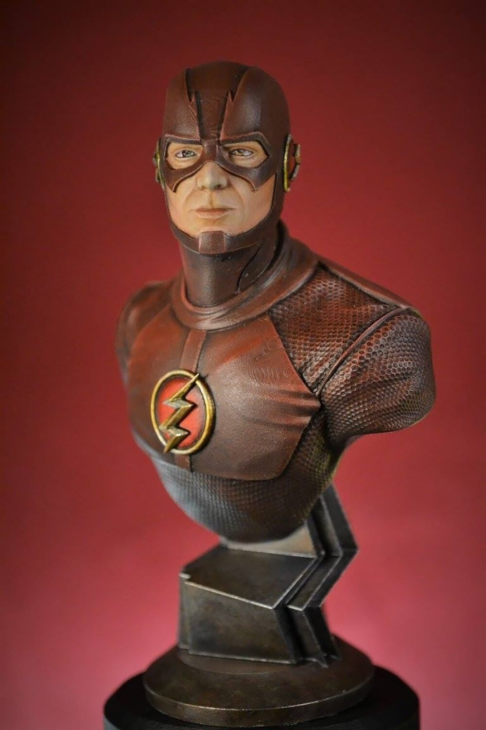 Flash Bust (Flash Bust) - 3D Model by 3DPrintingDesigner