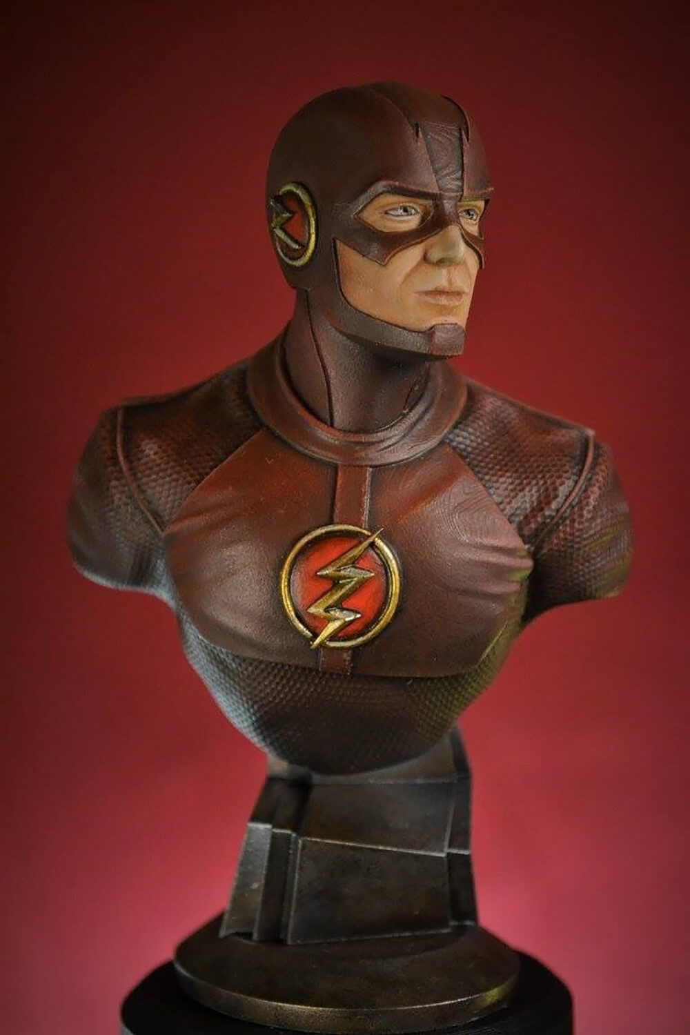 Flash Bust (Flash Bust) - 3D Model by 3DPrintingDesigner