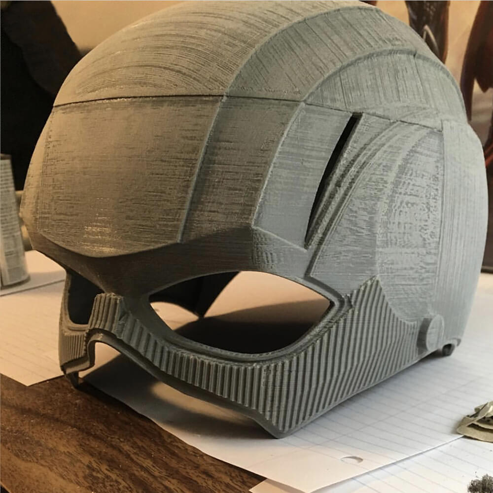 Flash Helmet - 3D Model by 3DPrintingDesigner