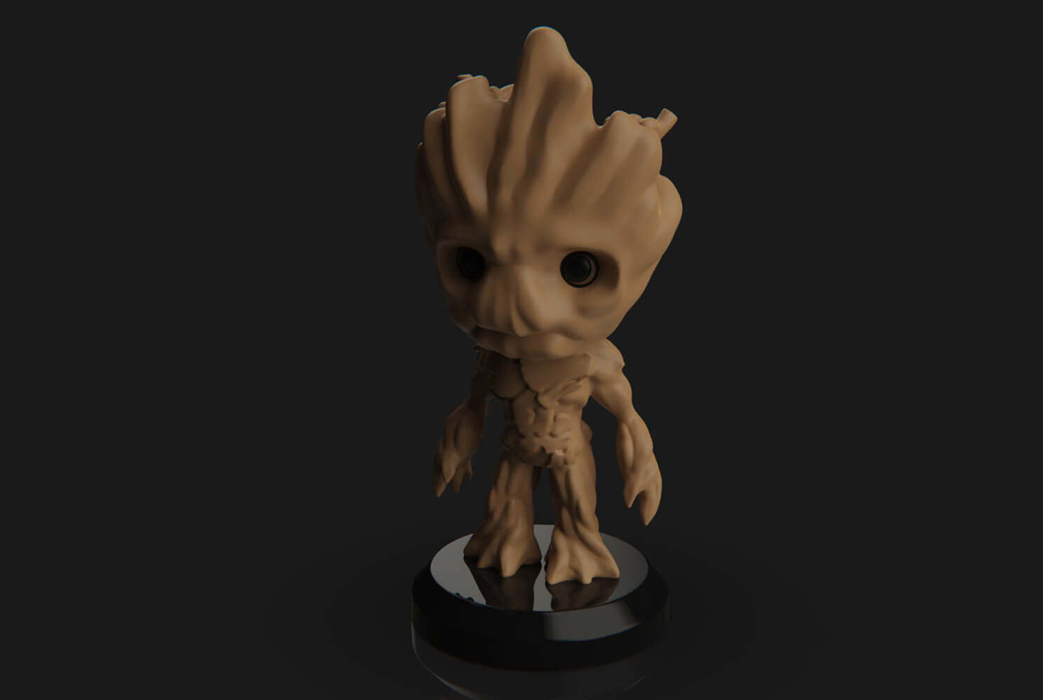 Groot Statues - 3D Model by 3DPrintingDesigner