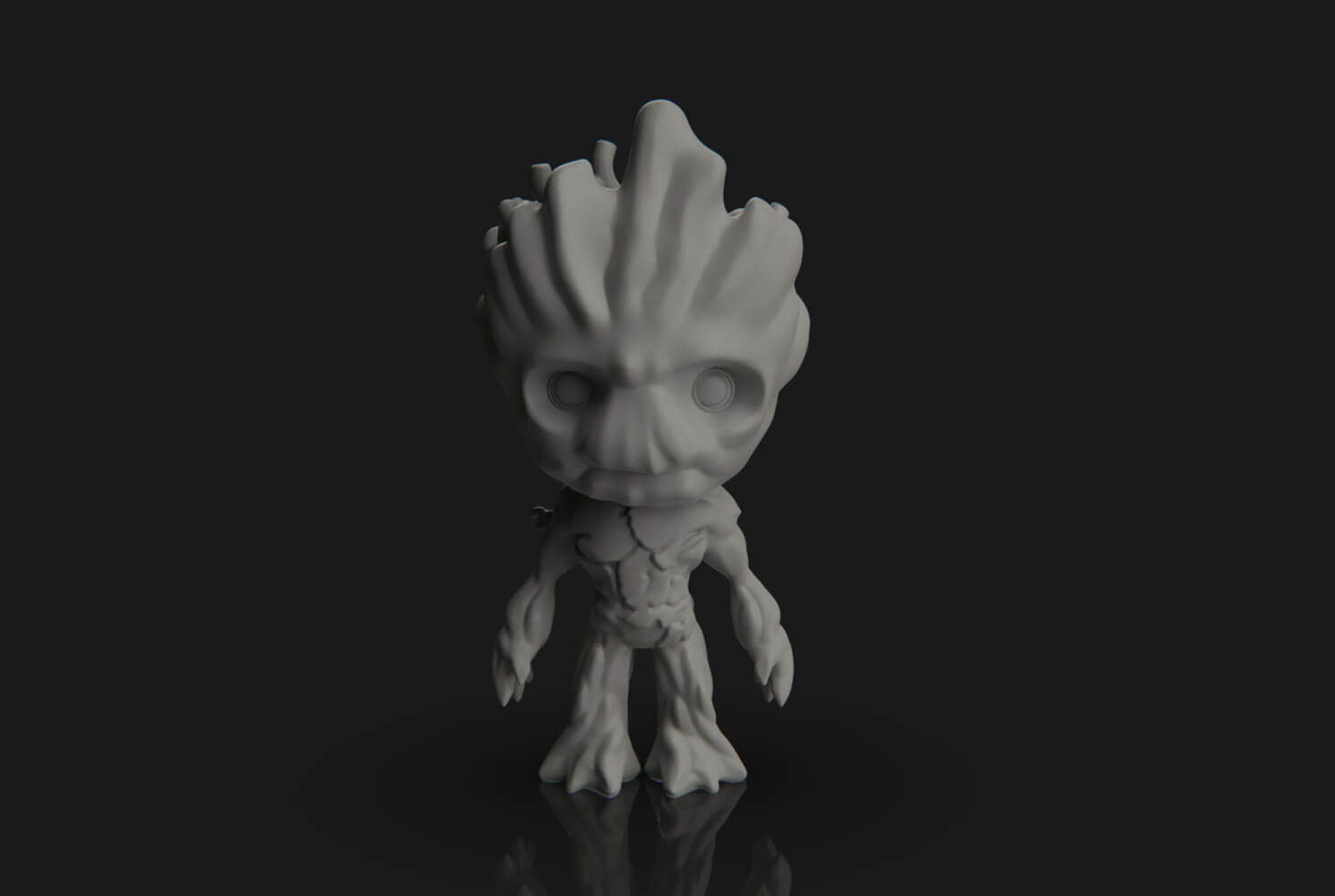 Groot Statues - 3D Model by 3DPrintingDesigner
