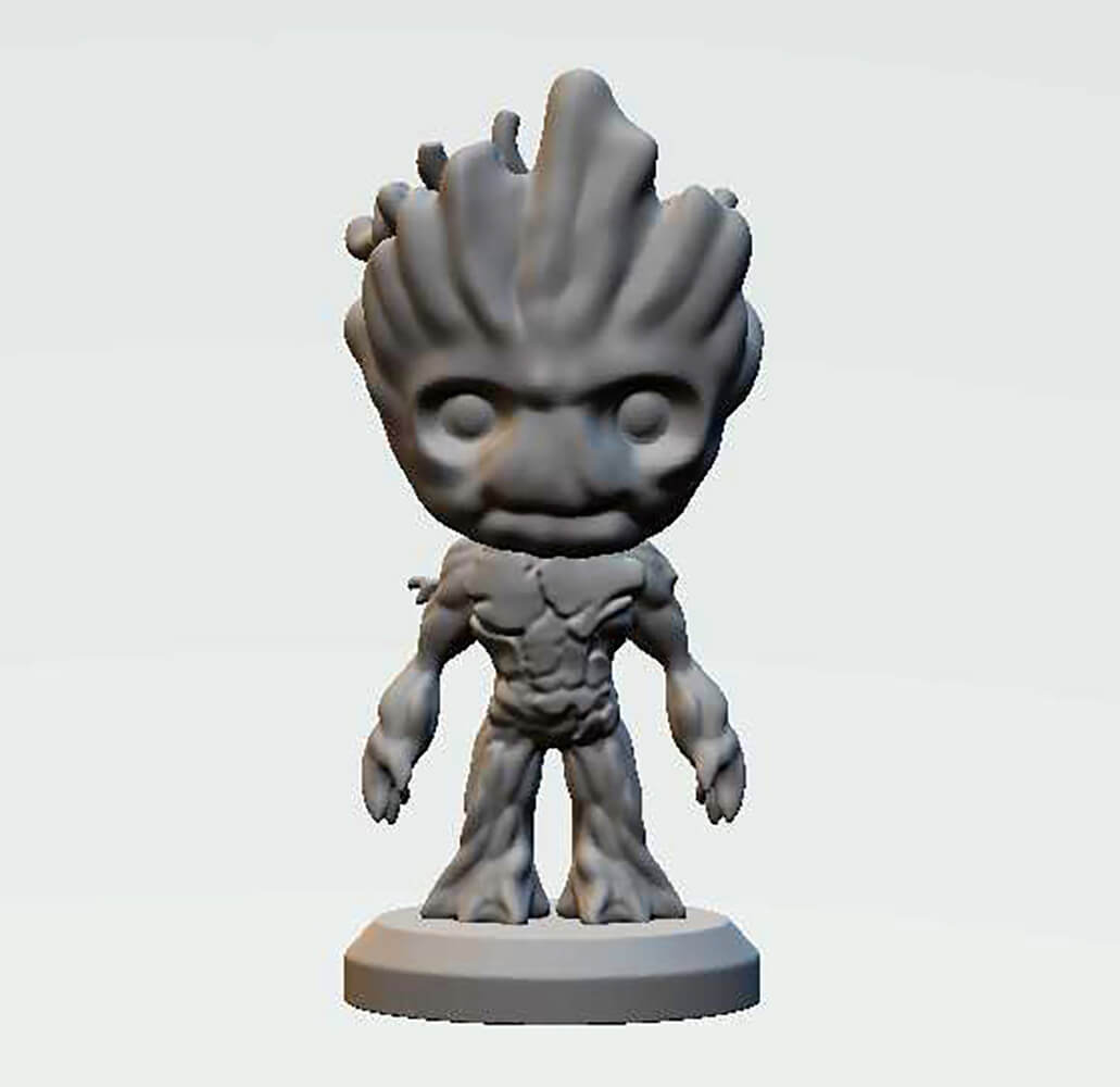 Groot Statues - 3D Print Model by 3DPrintingDesigner