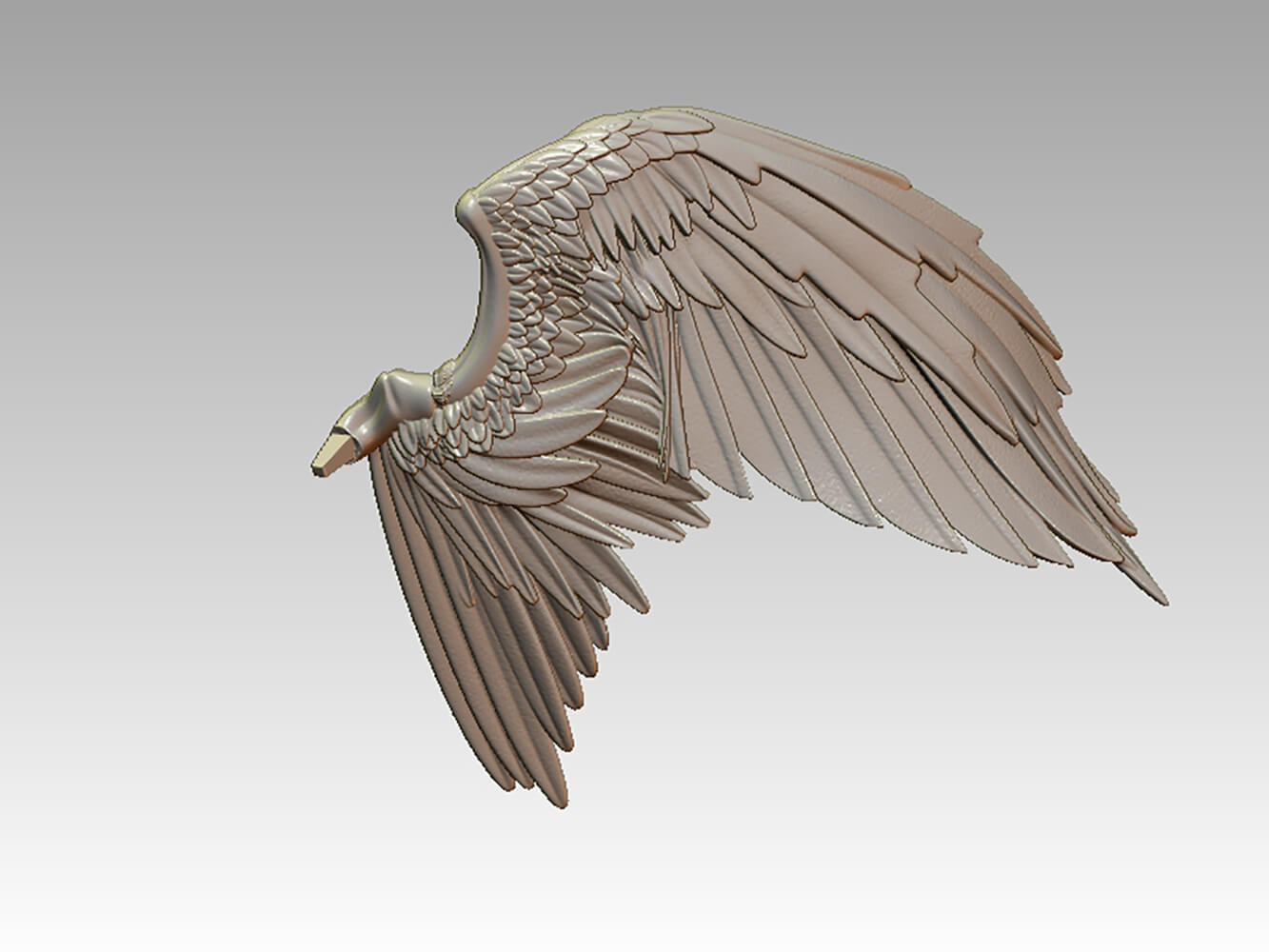 Hawkgirl (Hawkgirl) - 3D Print Model by 3DPrintingDesigner