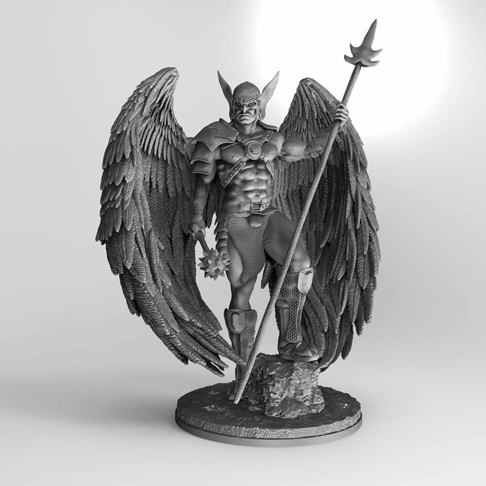 Hawkman (Hawkman) - 3D Print Model by 3DPrintingDesigner