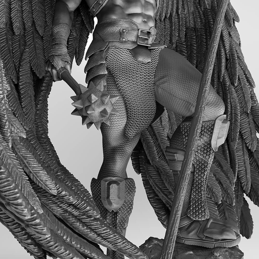 Hawkman (Hawkman) - 3D Print Model by 3DPrintingDesigner