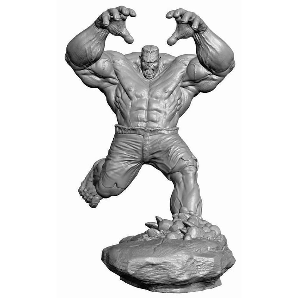 Hulk Angry Statues - 3D Print Model by 3DPrintingDesigner