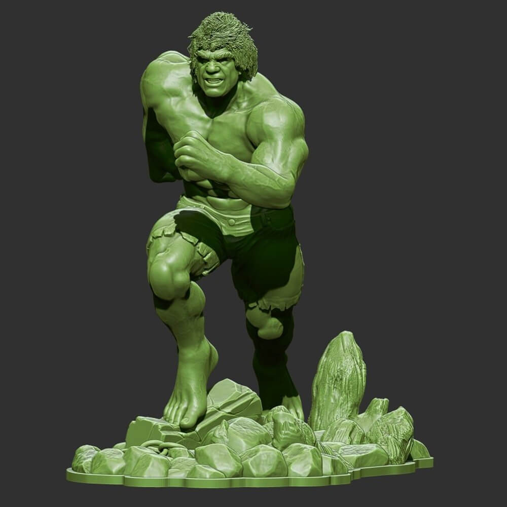 Hulk Lou Ferrigno - 3D Model by 3DPrintingDesigner