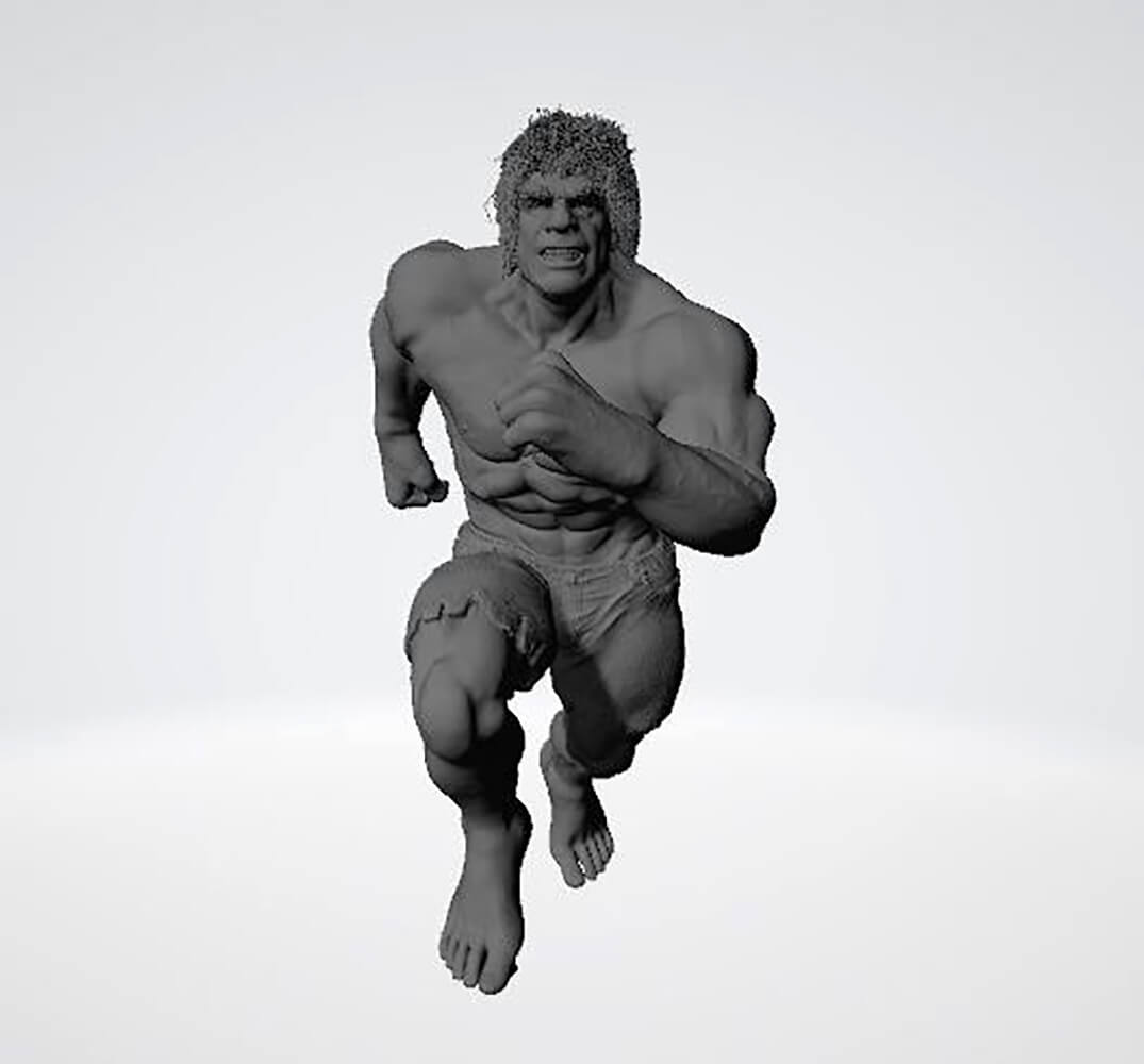 Hulk Lou Ferrigno - 3D Print Model by 3DPrintingDesigner