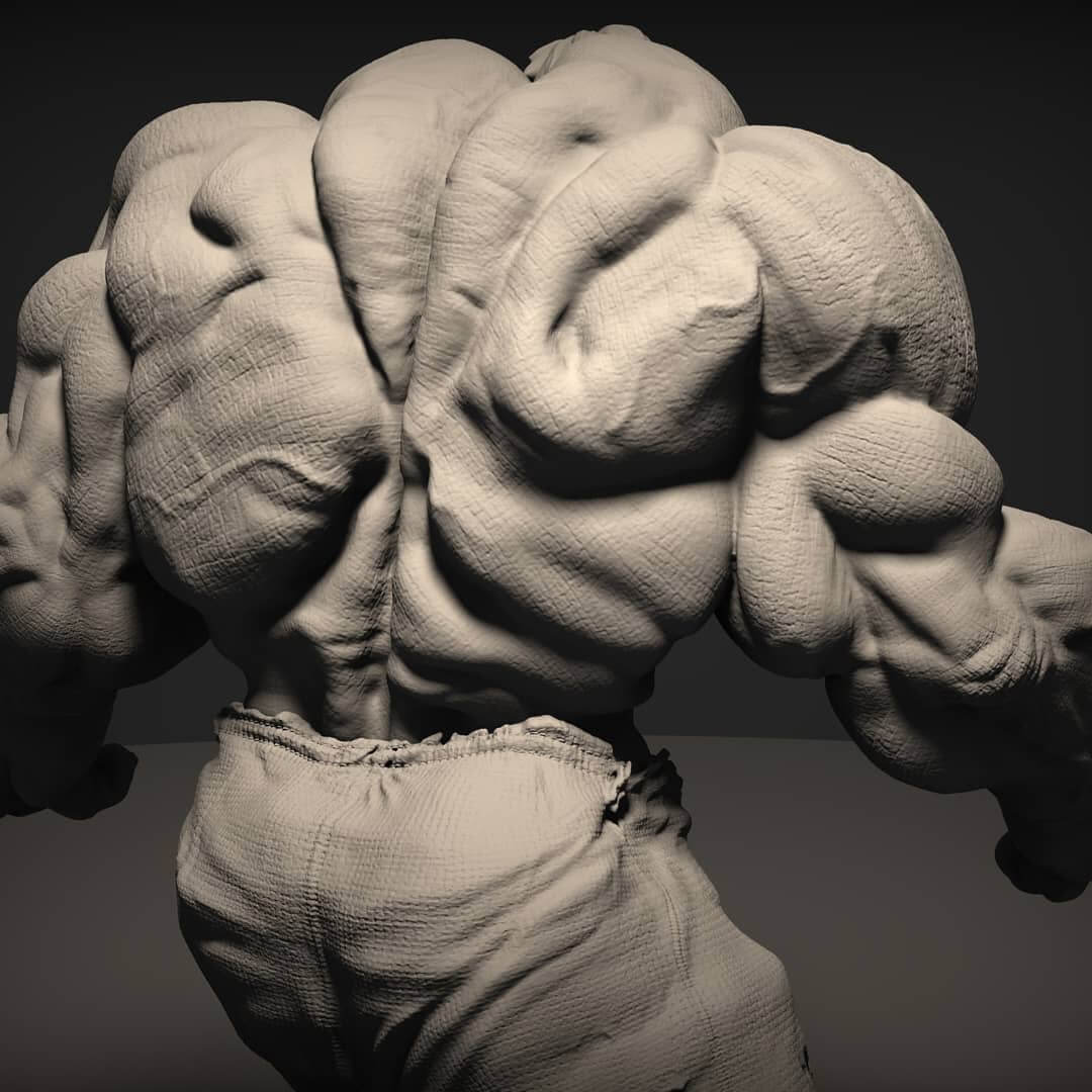 Hulk Marvel (Hulk Marvel) - 3D Model by 3DPrintingDesigner