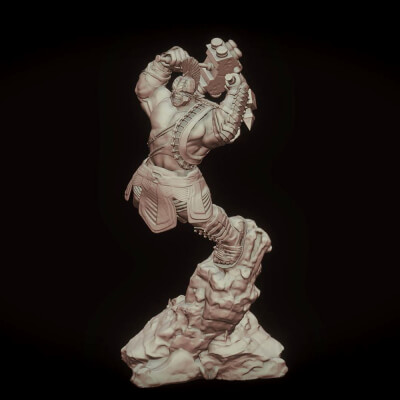 Hulk Ragnarok - 3D Model by 3DPrintingDesigner