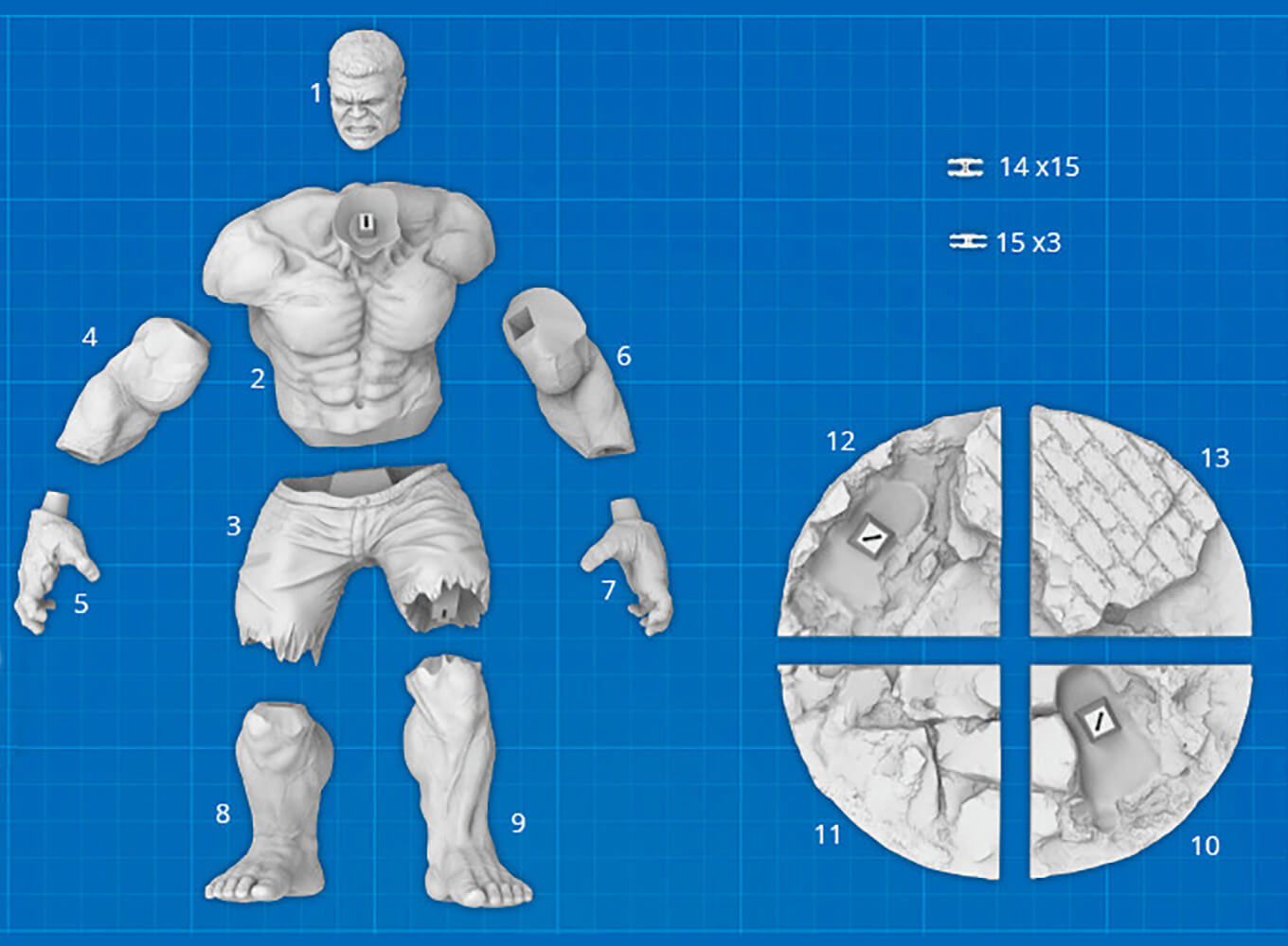 Hulk Ragnarok - 3D Print Model by 3DPrintingDesigner