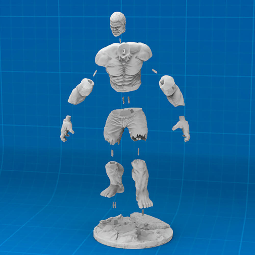 Hulk Ragnarok - 3D Print Model by 3DPrintingDesigner