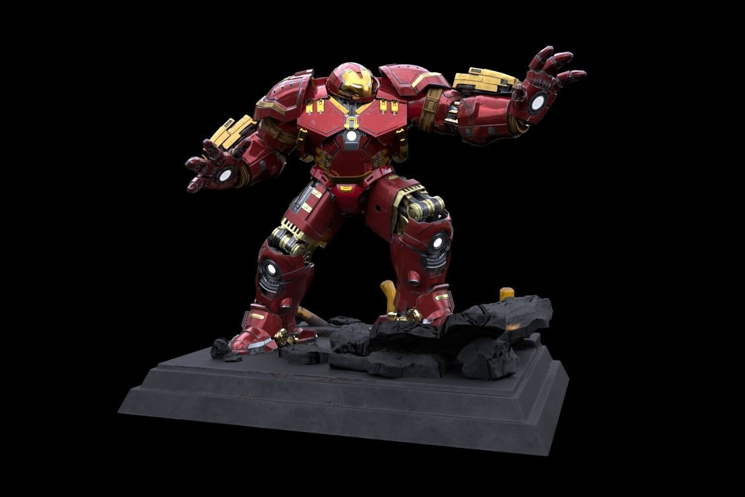 Hulkbuster Statue - 3D Print Model by 3DPrintingDesigner