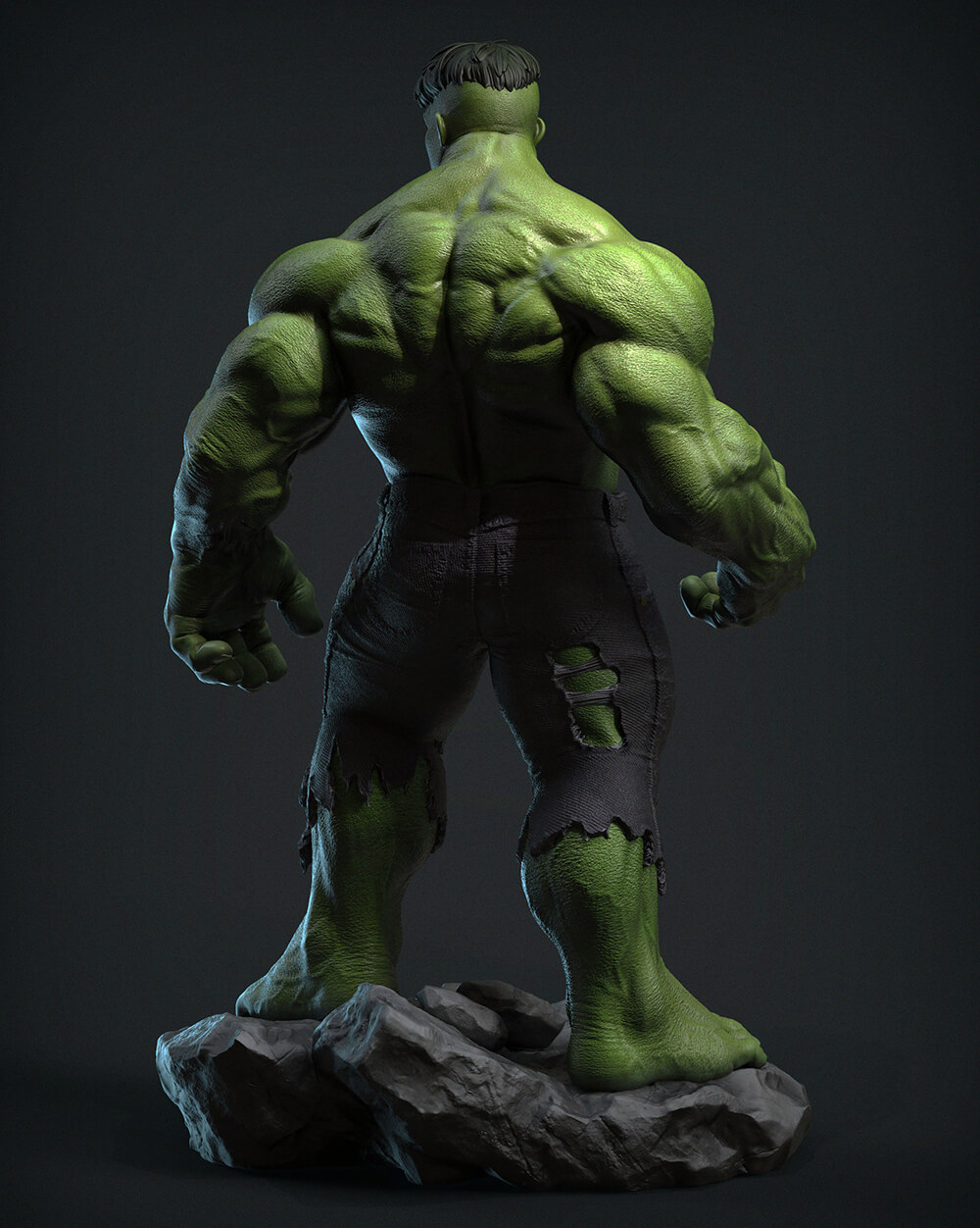 Incredible Hulk - 3D Print Model by 3DPrintingDesigner