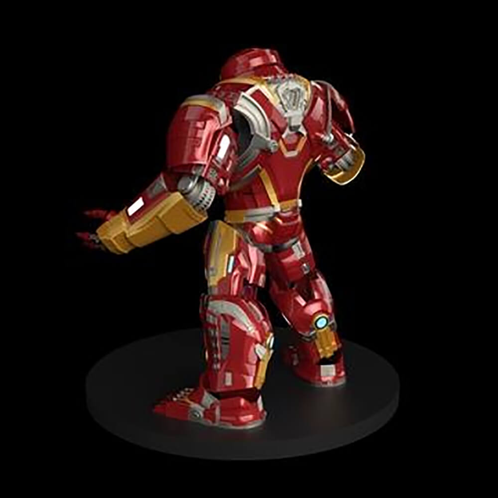 Infinity War Hulkbuster - 3D Model by 3DPrintingDesigner