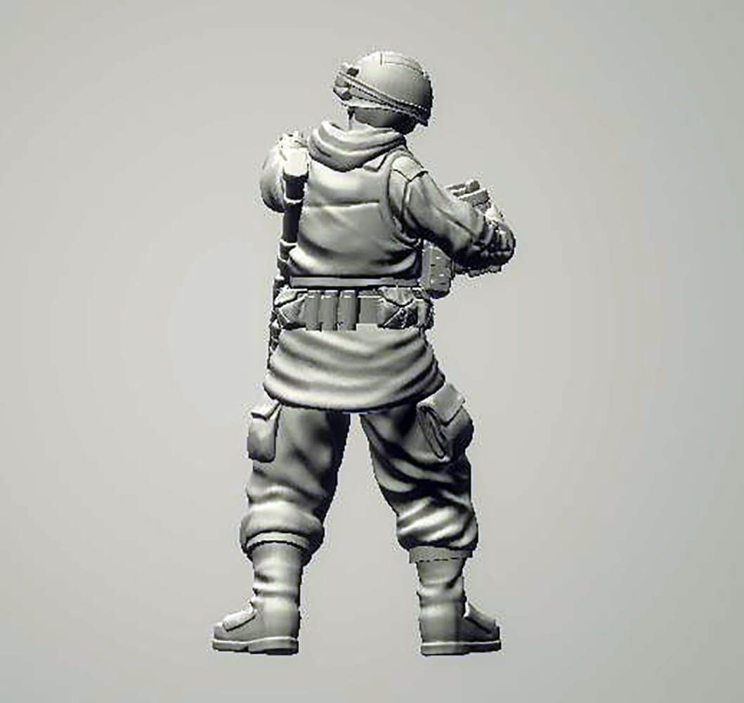 Insurgent Ordnance Operators - 3D Model by 3DPrintingDesigner